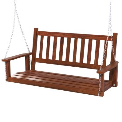 Altalena in legno per 2/3 persone con portata 272/363kg catene ...