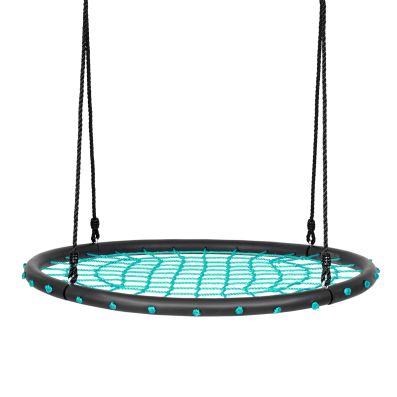 Altalena a nido 100 cm con corde regolabili, Altalena ideale per albero ...