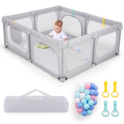 Recinto per bambini con cerniera e rete traspirante tasca portaoggetti ...